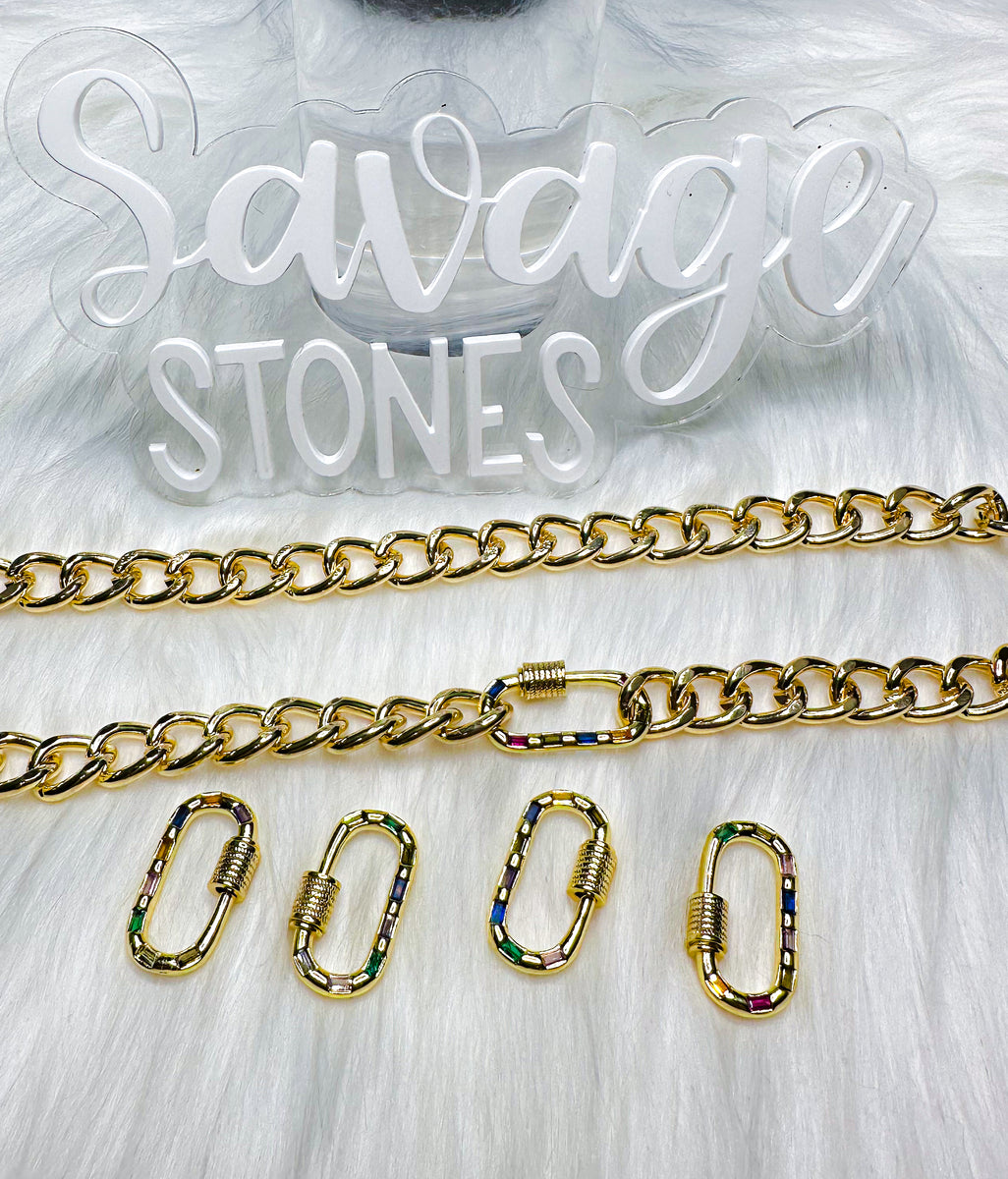 Curb Chain – Savage Stones